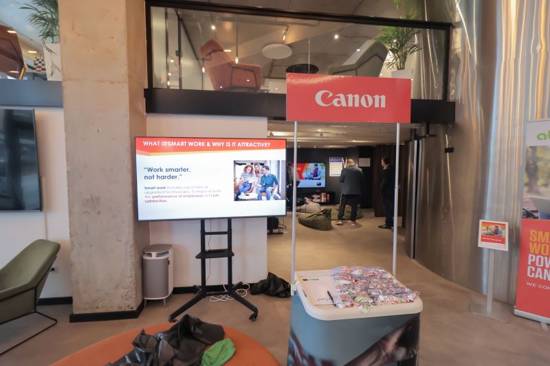 CANON SMART WORKING ROADSHOW 2023 - Поврзете го вашиот бизнис: Работете паметно, не потешко