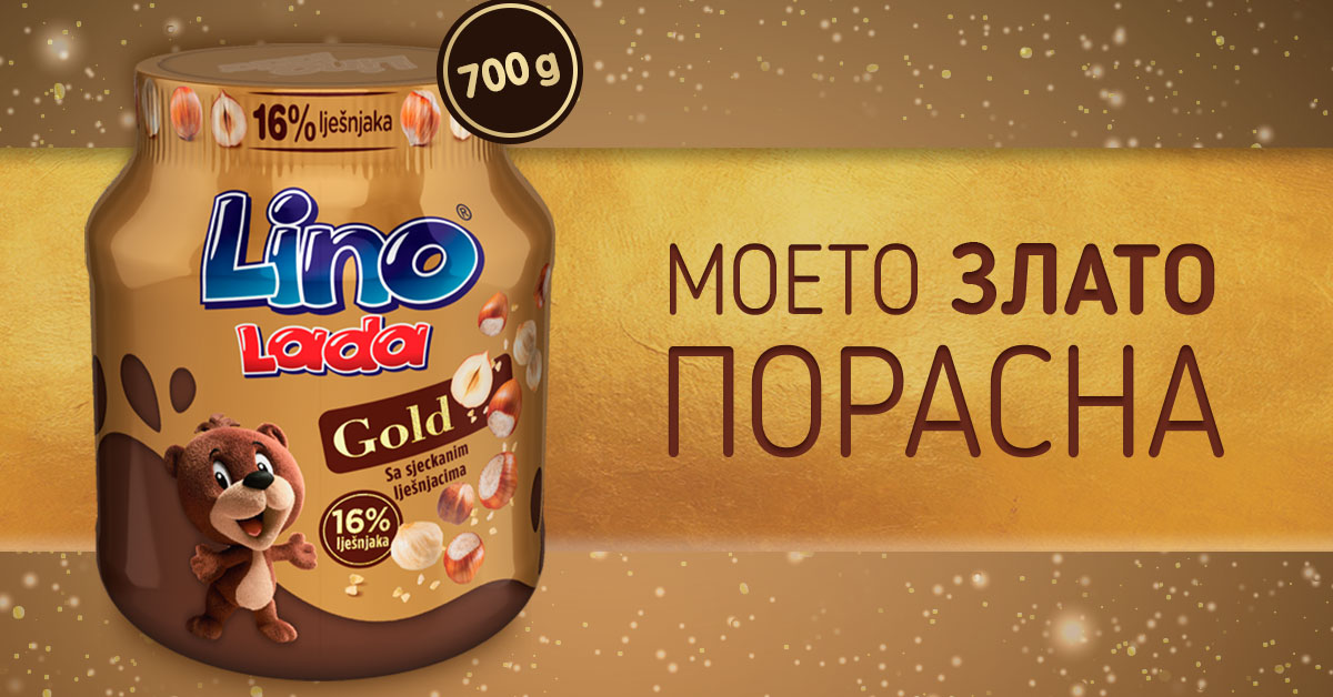 ЛИНО ЛАДА ГОЛД: Голема тегла созадена за големи сладокусци